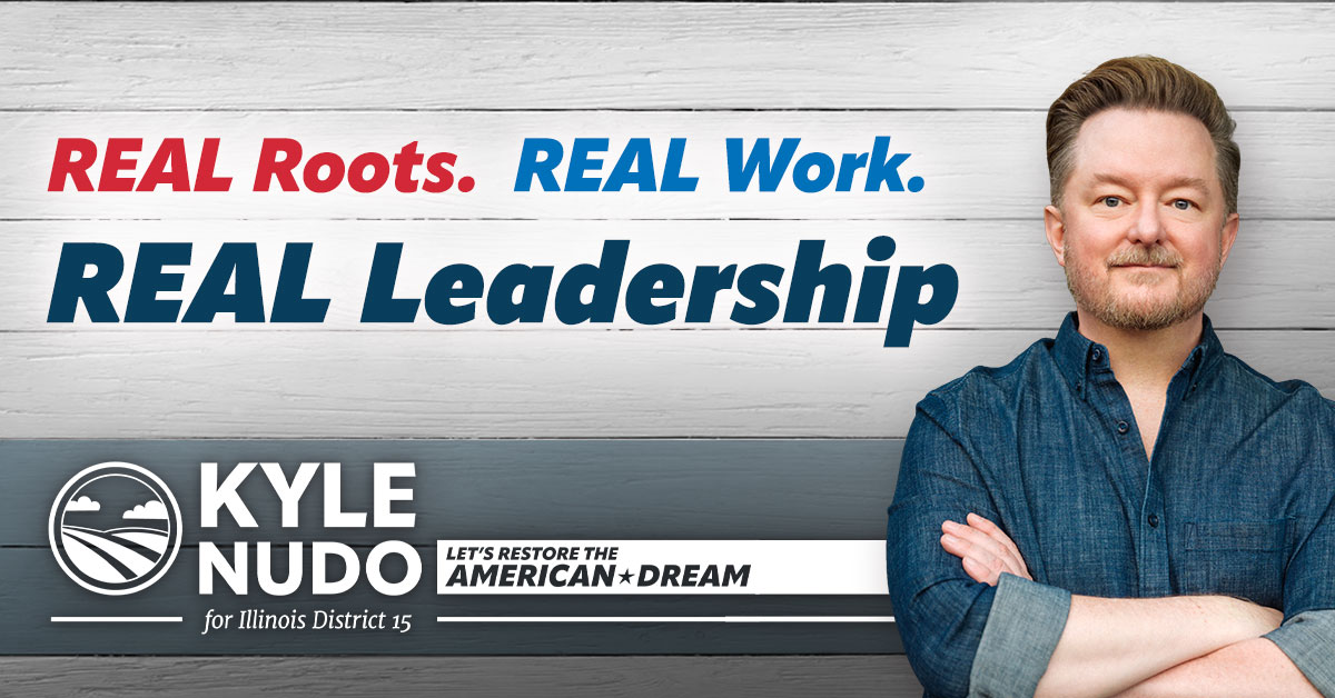 Volunteer | Join Team Kyle Nudo for Congress in Illinois’ 15th District